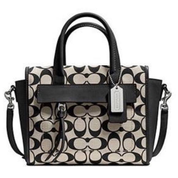 Coach | Bags | Coach Bleecker Mini Riley Carryall In Printed | Poshmark